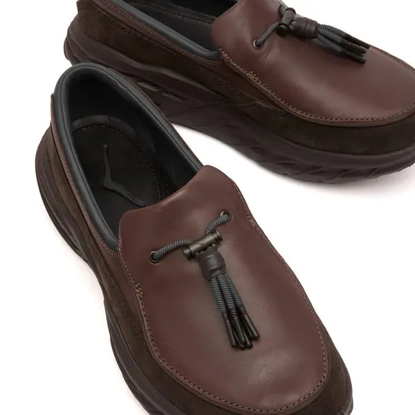 Hoka One One U Speed Loafer - Walnut/Cast Iron | Editorialist